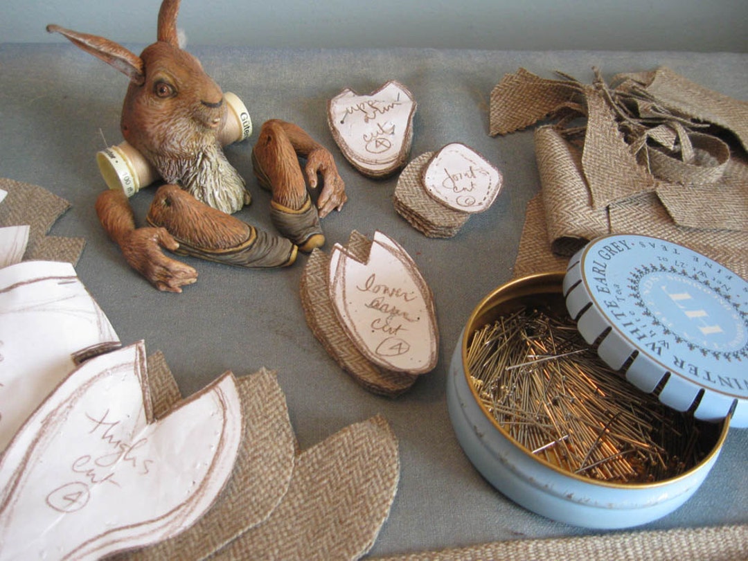 PDF Pattern A and Instructions for Doters Style Jointed Cloth Doll Body ...