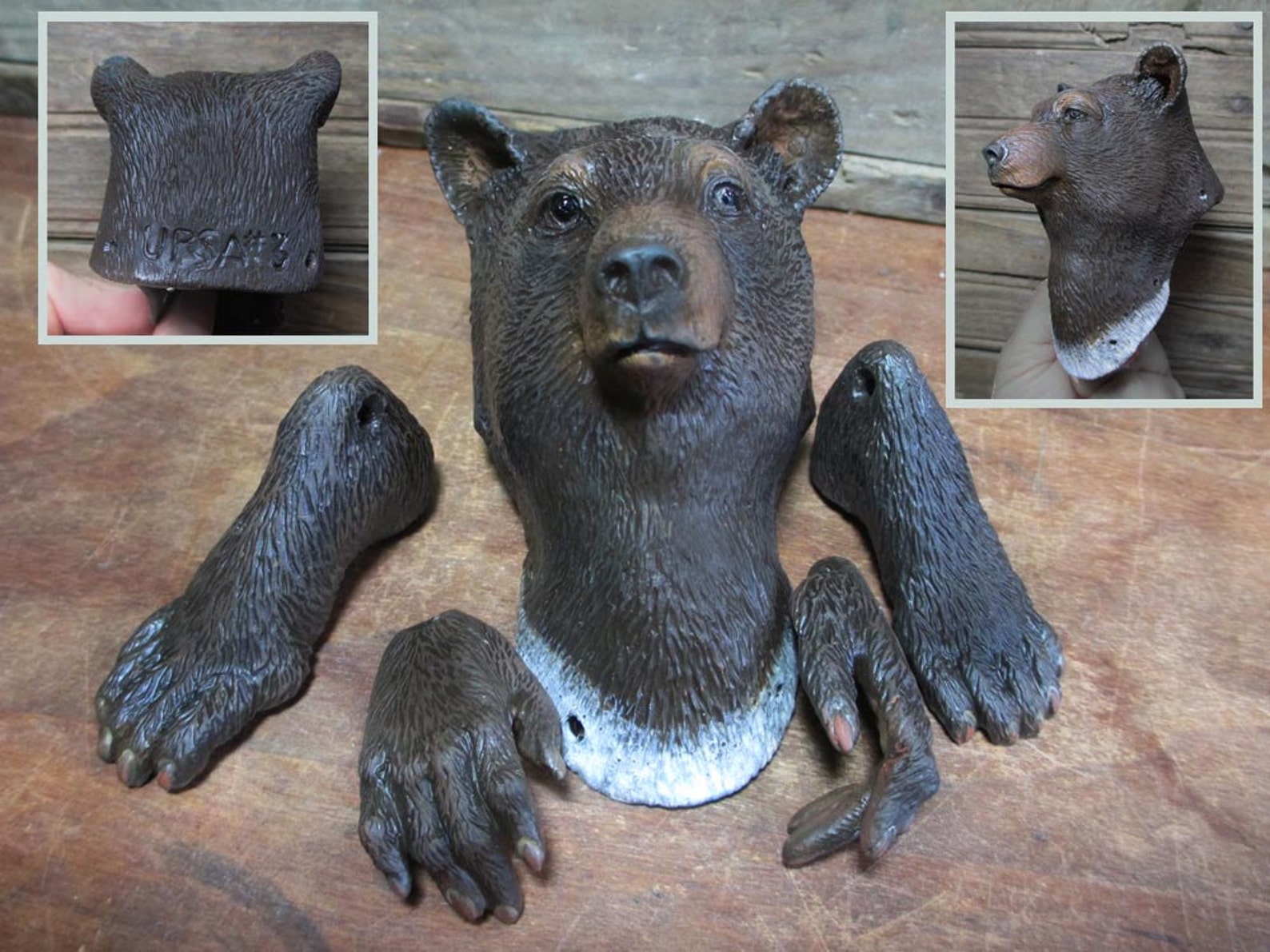 Custom Moon Bear Anthro Art Doll Parts - Etsy