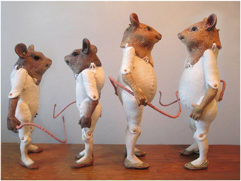 Mice Art Dolls - Etsy Israel