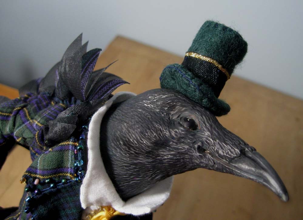 Custom Crow Anthro Art Dolls, Pair - Etsy