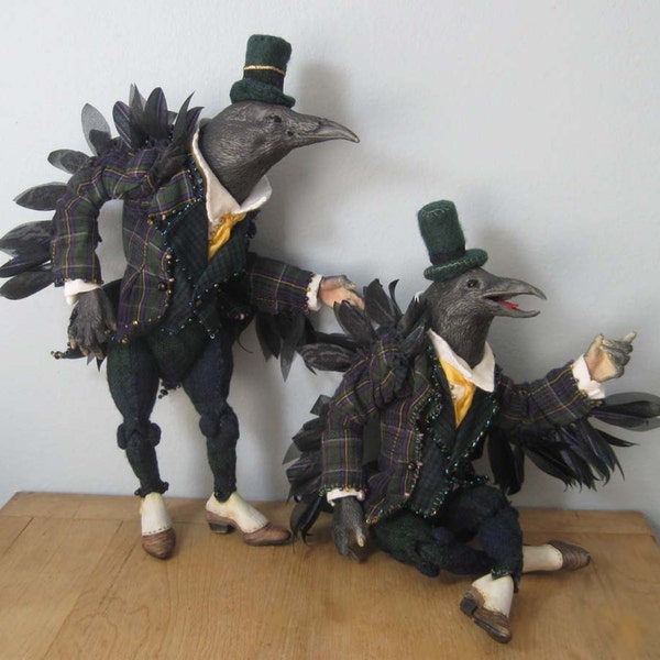Crow Doll - Etsy