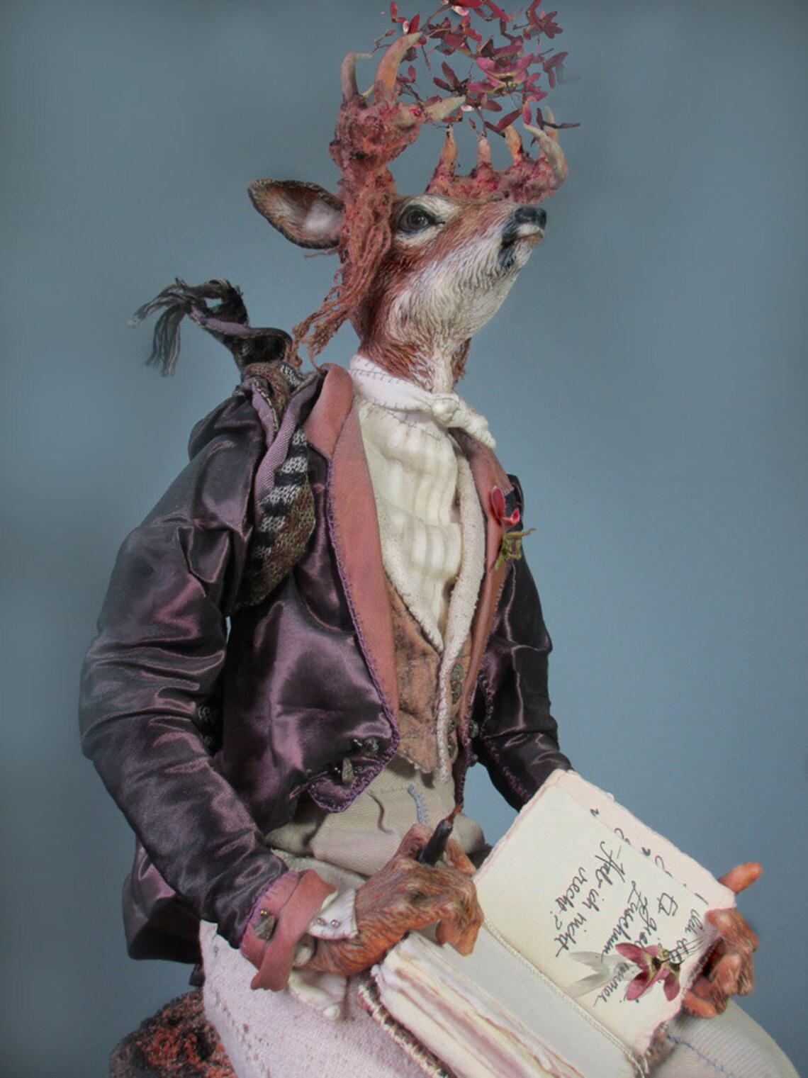 Anthro Art Doll Rainer Buck Poet - Etsy