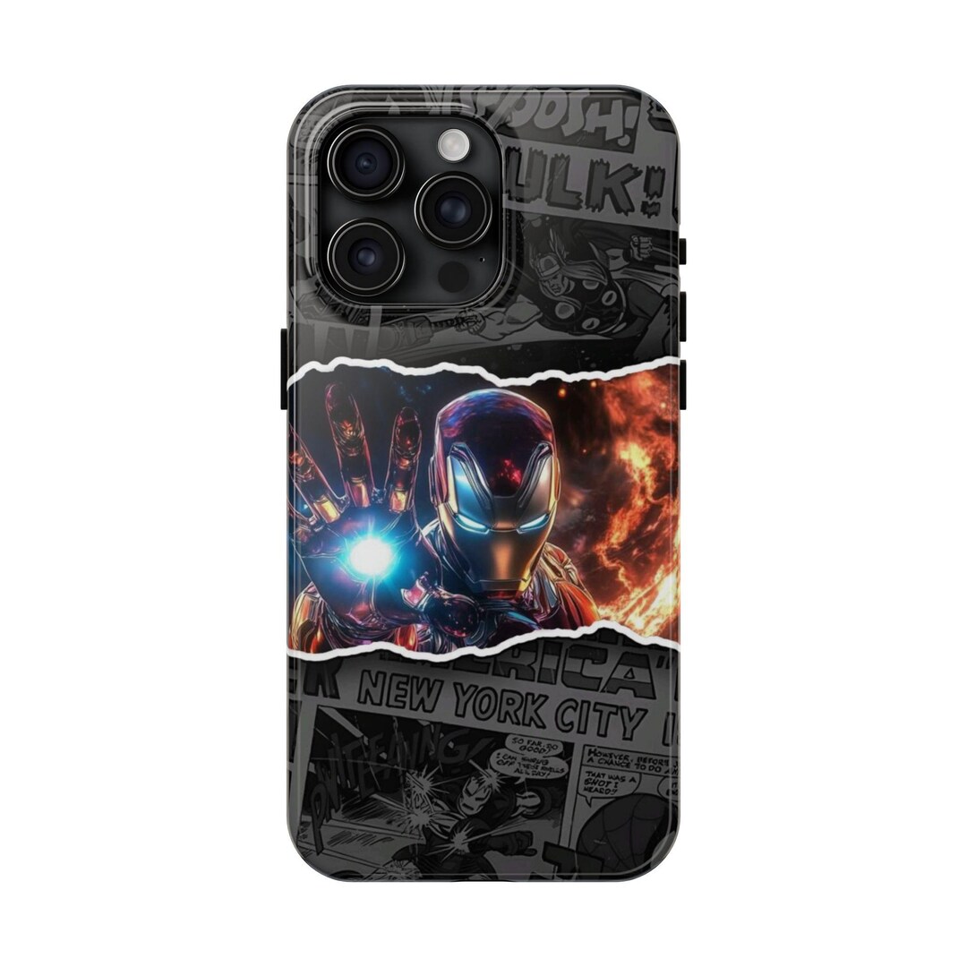Iron Man Comic Tough Phone Cases | Superhero Accessories, Marvel Gifts ...