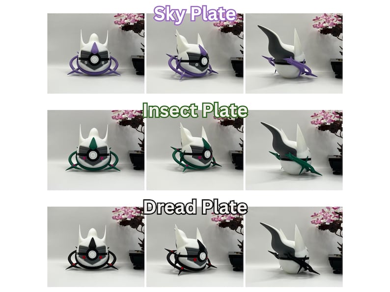 Arceus Pokéball Display – 3D Printed Monster Ball | Regular & Color ...