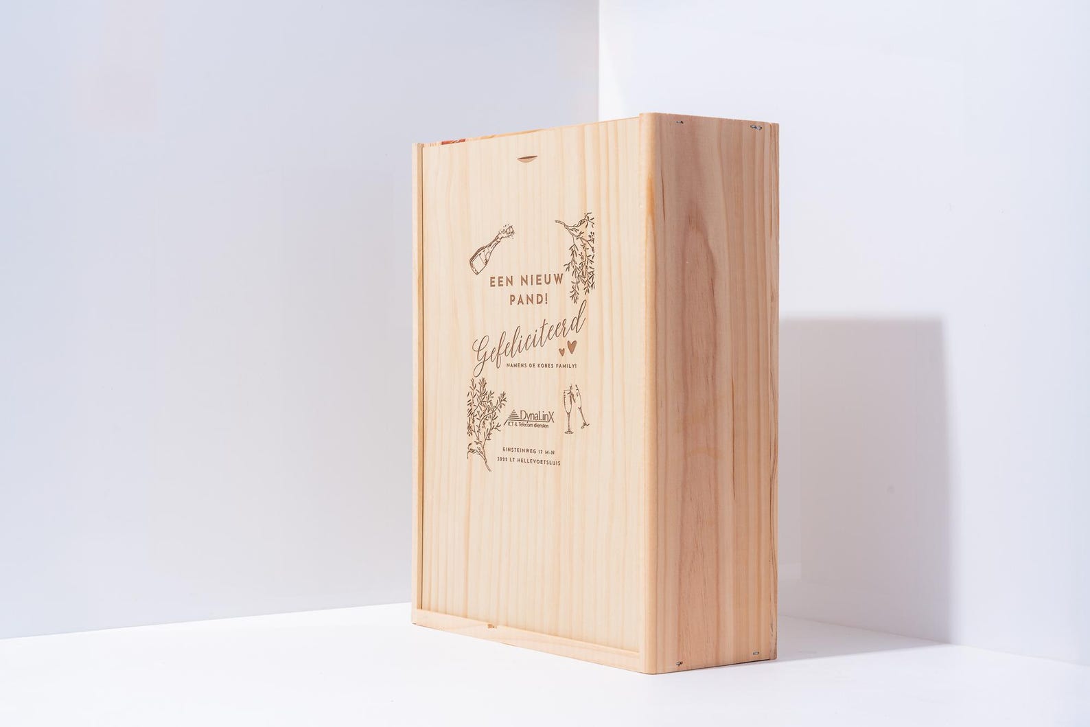Personalized Wooden Wine Box – Engraved 3 Bottle Gift Box – Custom Wine ...