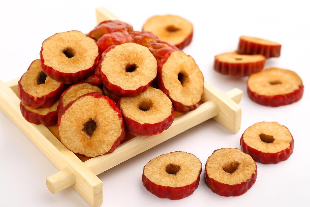 250g/500g Seedless Slice Red Dates Healthy Snack Premium Red Jujube ...