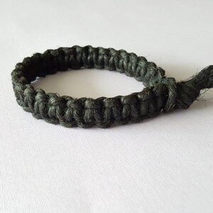 Natural Hemp Bracelet, for Him, Rope Bracelet, Mens Bracelet, Hemp ...