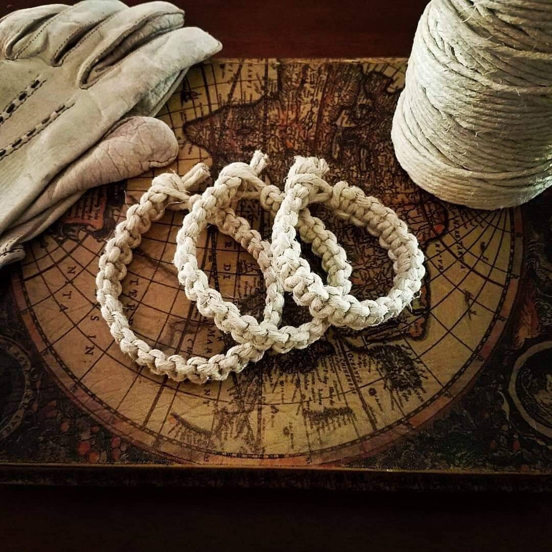 Natural Hemp Bracelet, for Him, Rope Bracelet, Mens Bracelet, Hemp ...