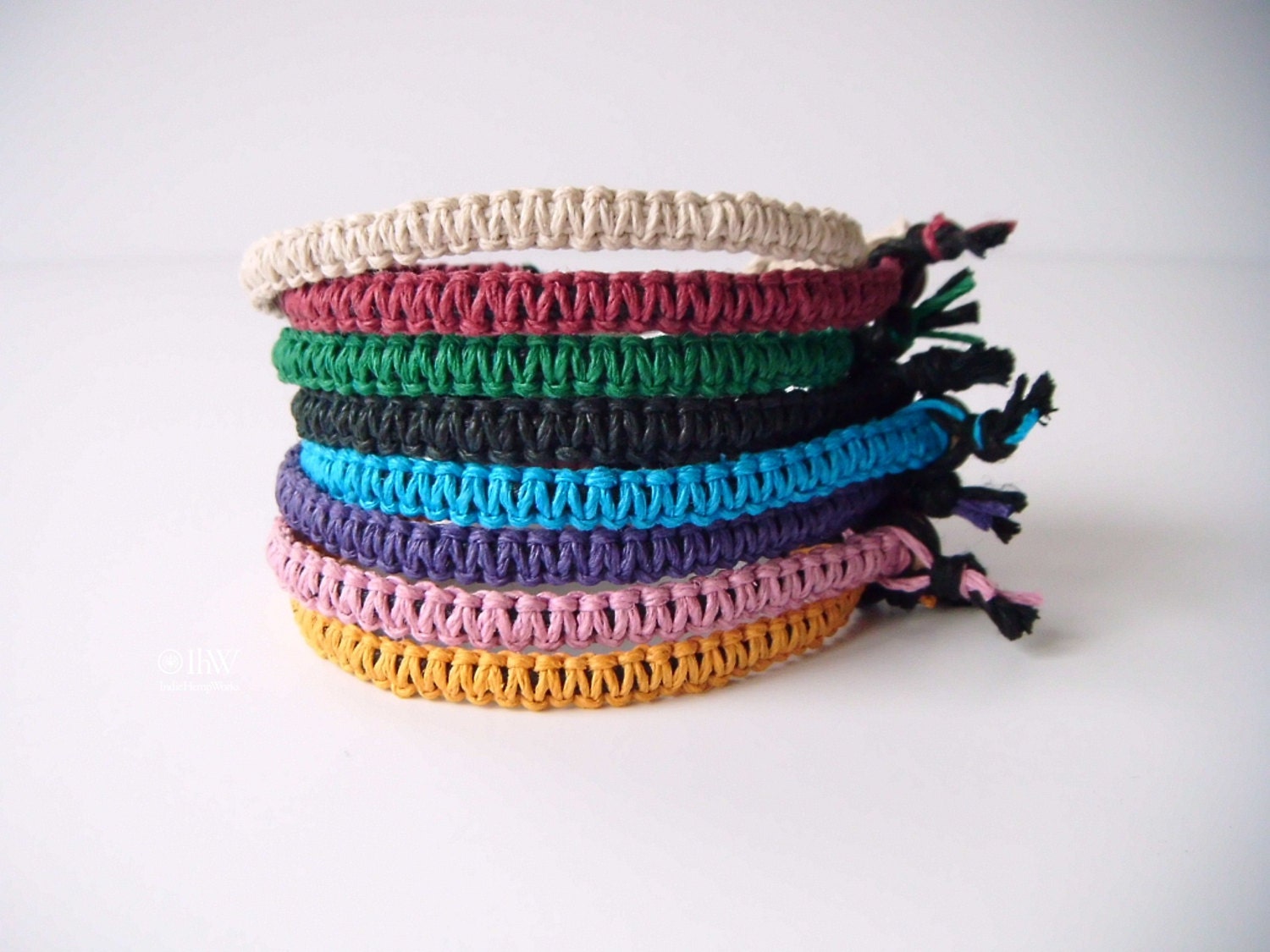 Hemp Bracelet Indie Hemp Works Aromatherapy Hemp Bracelets - Etsy