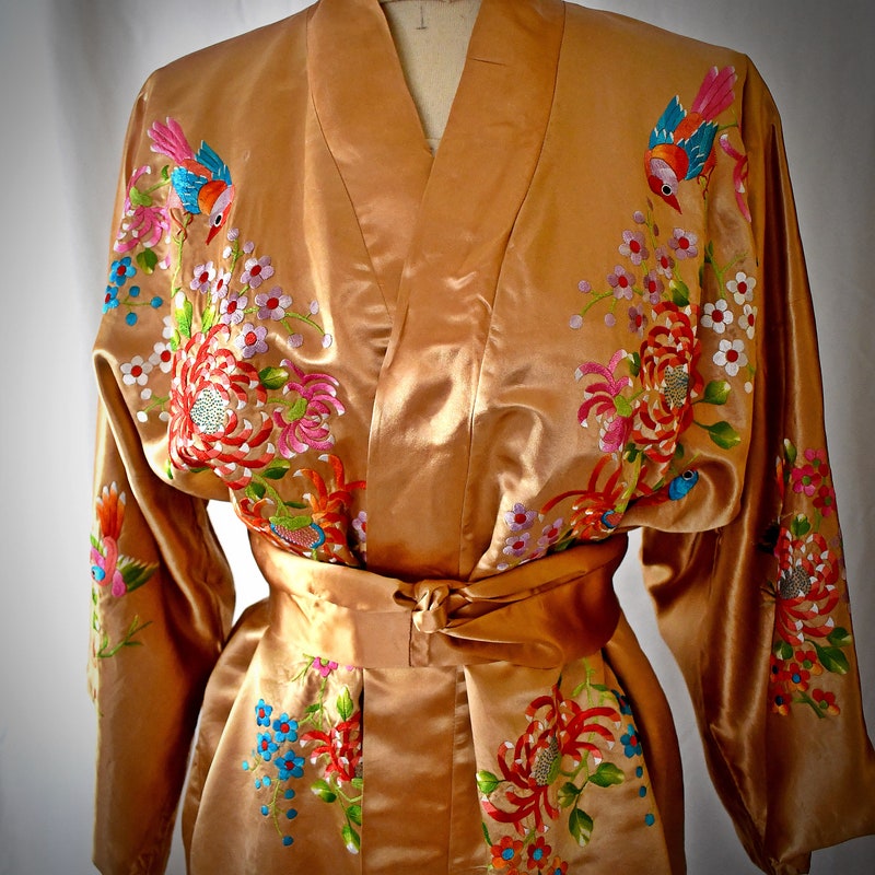 Heavy Silk Robe - Etsy