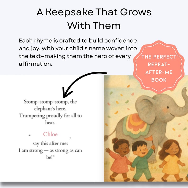 Personalized Kids Book With Name | Custom Affirmation Story for ...