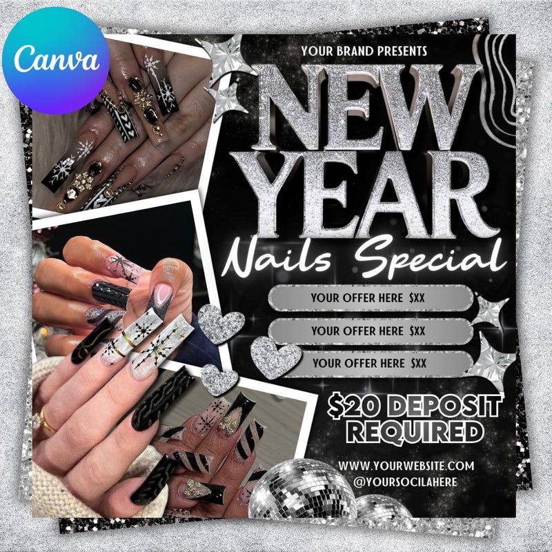 Nail Salon Paper - Etsy