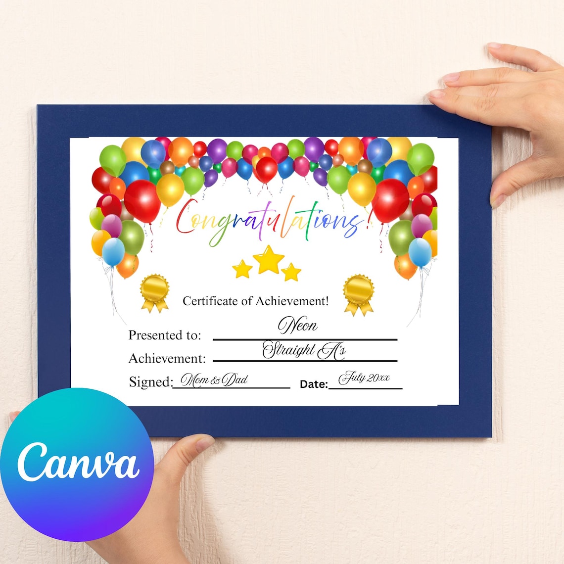 Printable Award Certificate for Kids – Fun Recognition - Instant ...