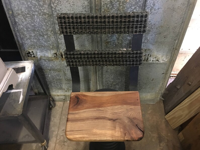 Truck spring bar stool kitchen stool industrial bar stool coil | Etsy