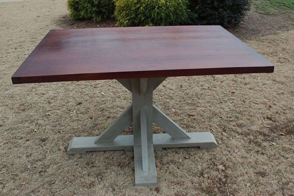 Dining Kitchen Breakfast Table in Square Round or Rectangle Top - Etsy