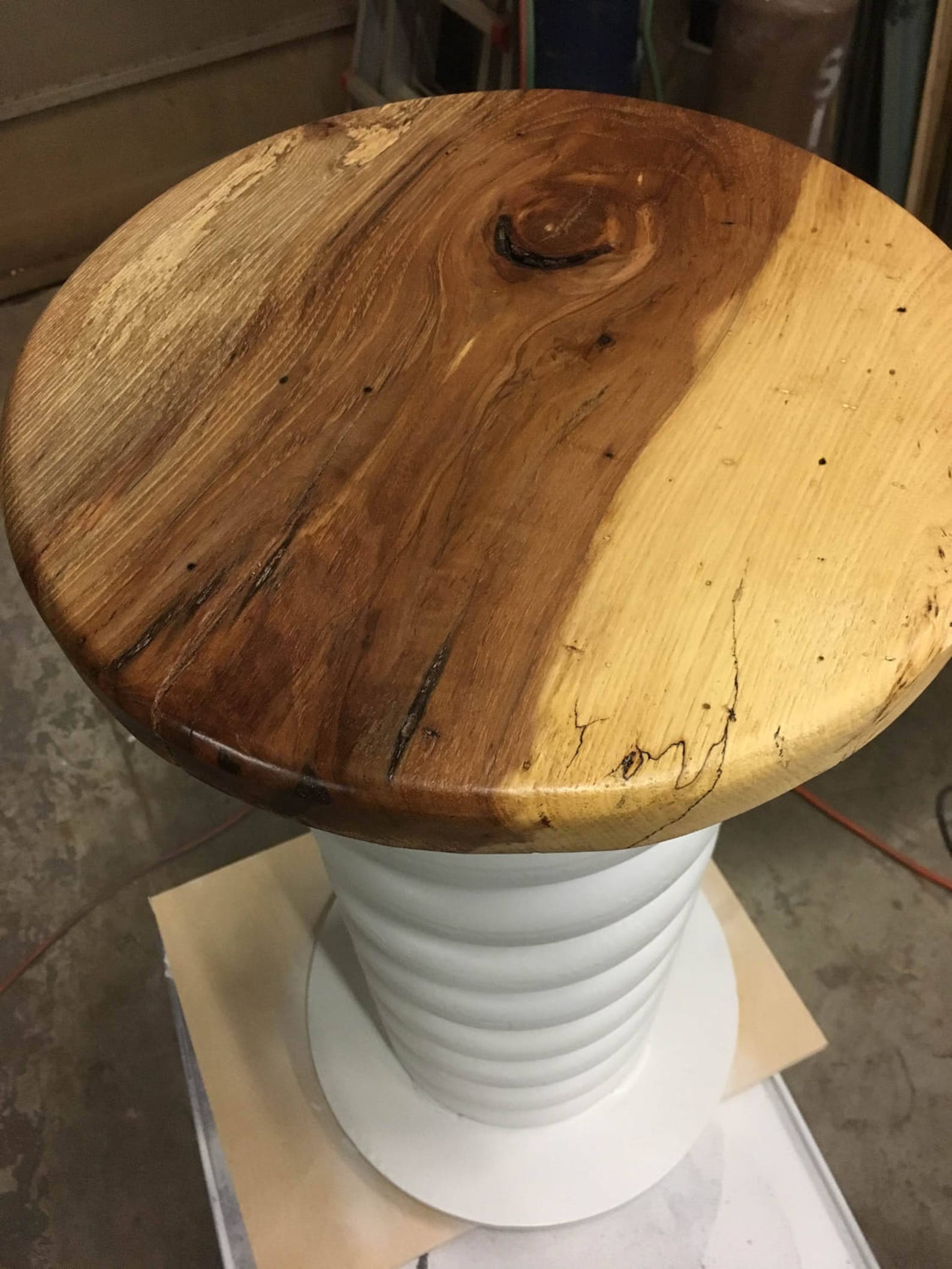 Coil Spring Bar Stool Swivel Seat in Steel, Wood, or Upholstered With ...