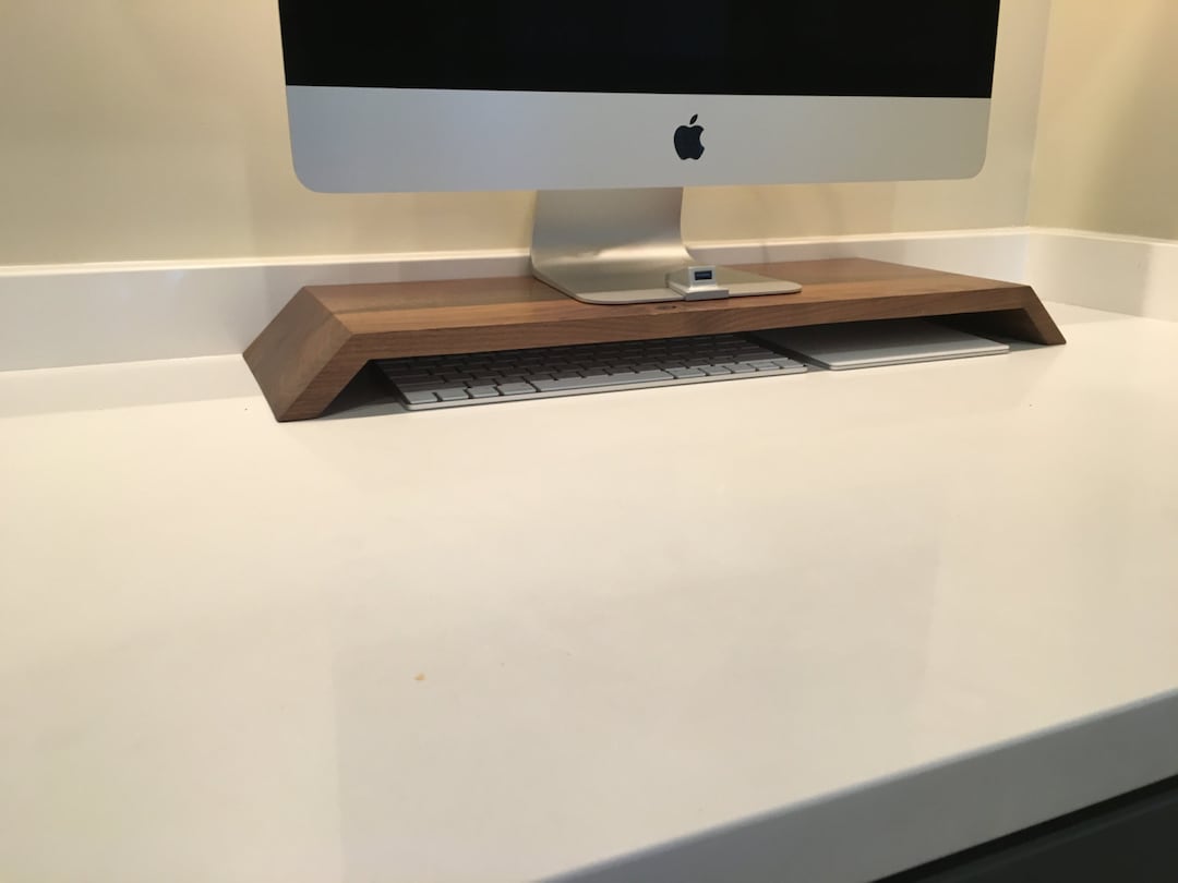 Walnut Imac Computer Stand - Etsy