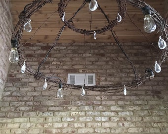 Barbed Wire Light | Etsy