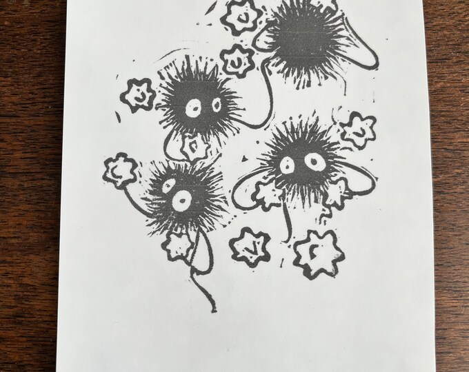 Soot Sprites : Original Art Heat Transfer - Etsy