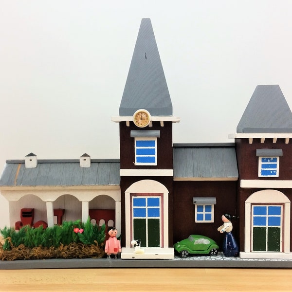 Miniature Train Station - Etsy