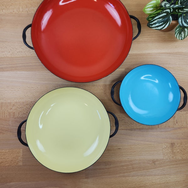 Vintage Enamel Pan - Etsy