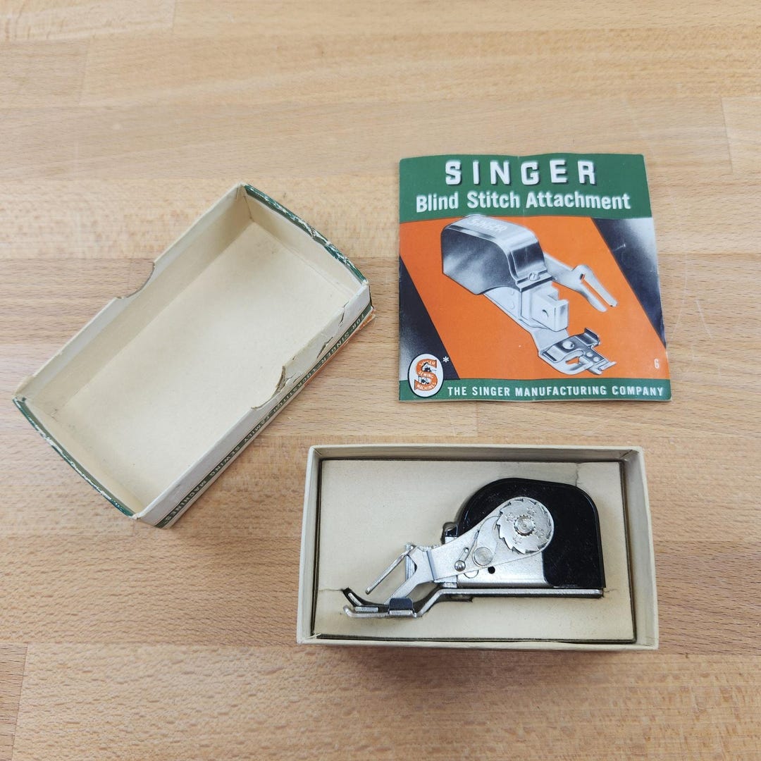 Vintage Singer Blind Stitch Attachment No. 160616 Sewing Machine ...
