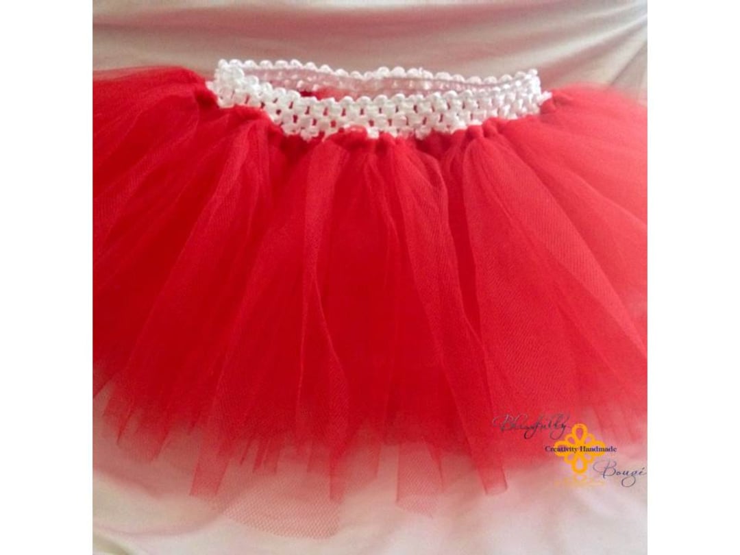 Red Infant and Little Girl Tutu - Etsy