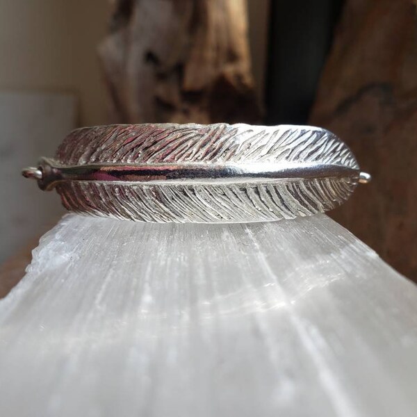 Feather Bangle - Etsy