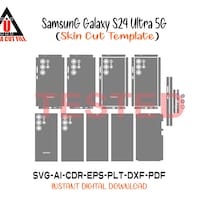 Samsung S23 Ultra Skin Template Vector Cut File - Etsy