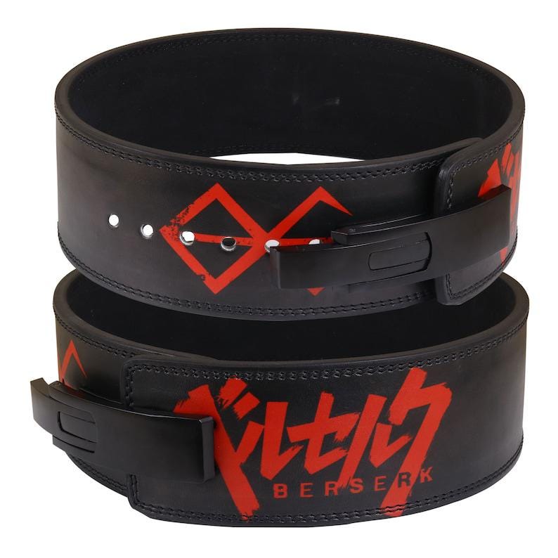 Berserk Anime Lever Belt | Powerlifting Belt | Anime Berserk Lever ...