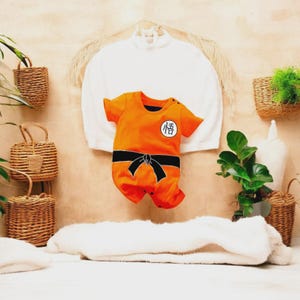 DBZ Baby Costume: Newborn Saiyan Cosplay - Dragon Ball Z - Etsy