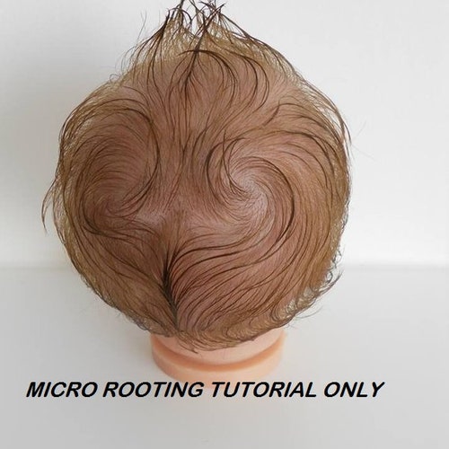 Reborn Rooting Tutorial for Professional Baby Doll Hair - Etsy