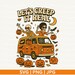 Let's Creep It Real Png, Retro Spooky Van Skeletons Fall Vibes, Spooky ...