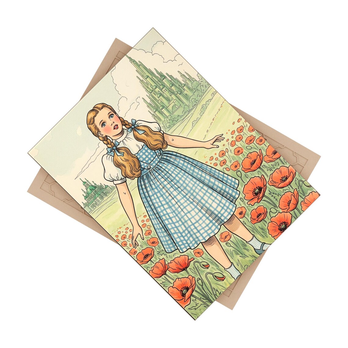 Wizard of Oz Ceramic Photo Tile: Dorothy Nursery Decor, Personalizable ...