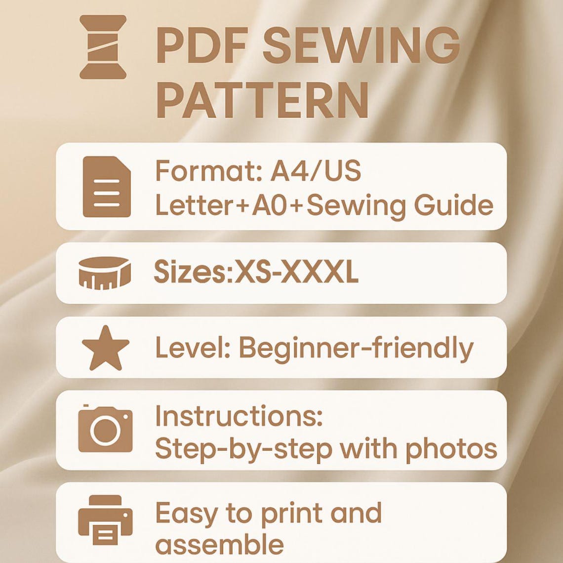 Men's Boxer Briefs Sewing Pattern Pdf | Diy Underwear Pattern Xs–xxxl ...