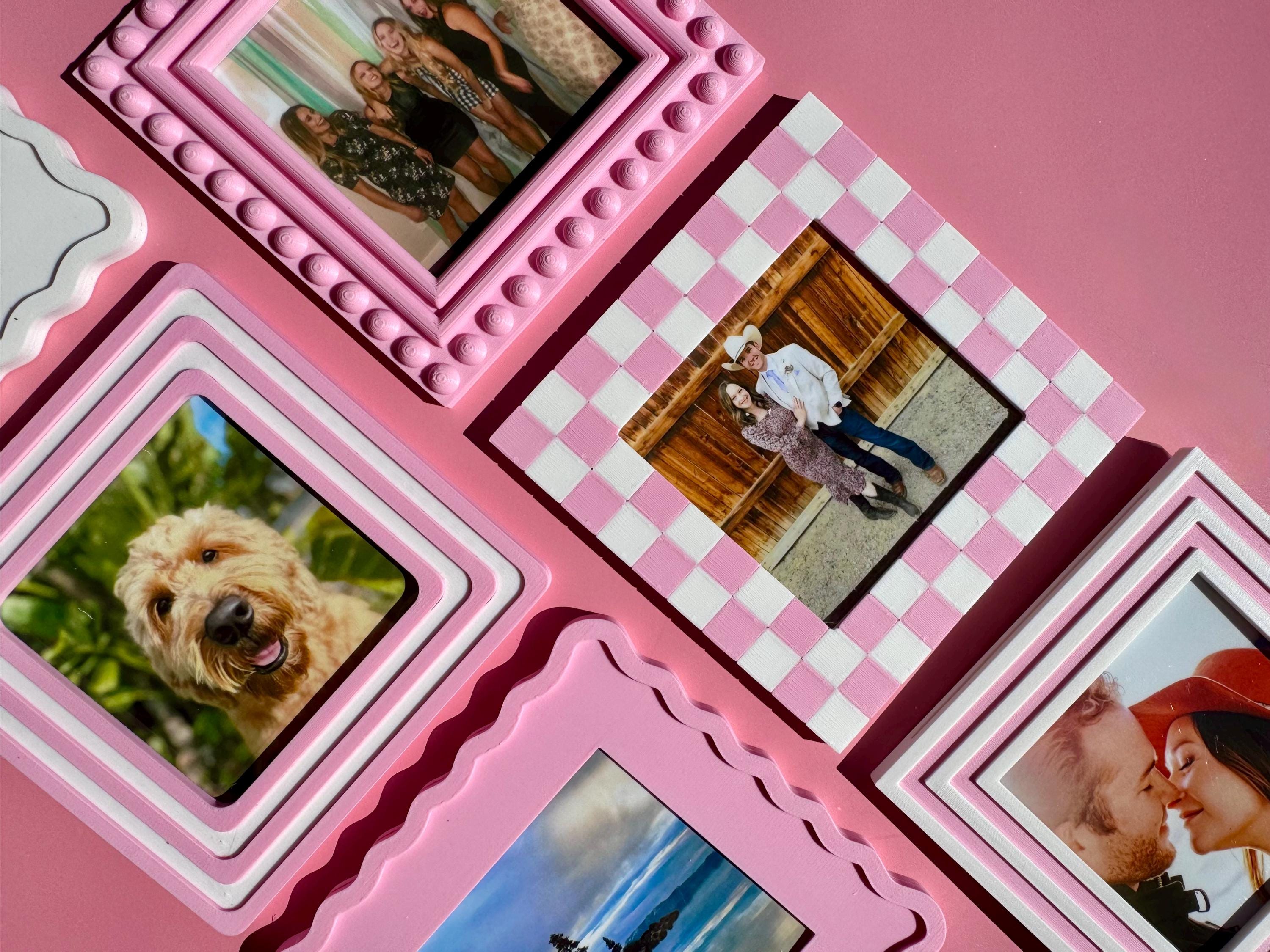 Instax Square Magnetic Frame Photo Fridge Magnet Retro Home Decor 18th ...