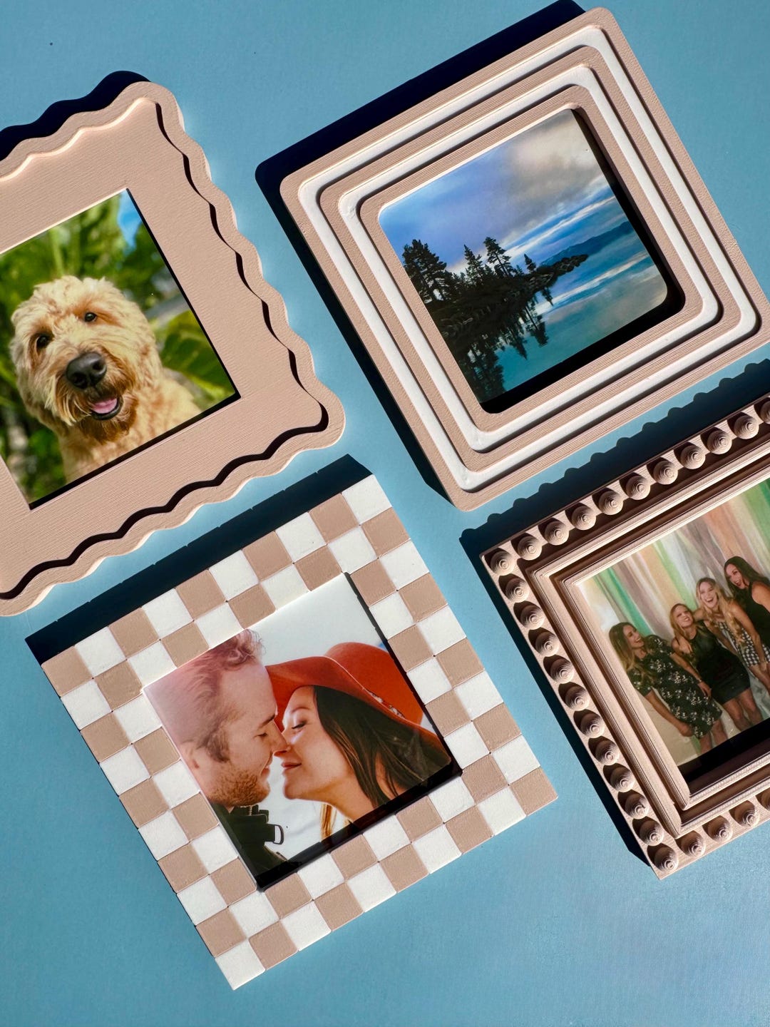 Instax Square Magnetic Frame Photo Fridge Magnet Retro Home Decor 18th ...