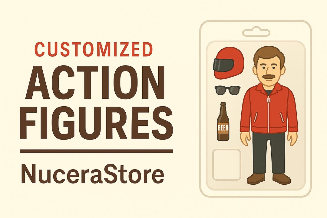 Custom Action Figure With Blister – Original Gift for Birthdays ...