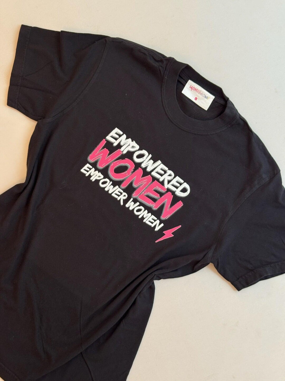 Empowered Women Short Sleeve Tee Shirt - Black - Etsy