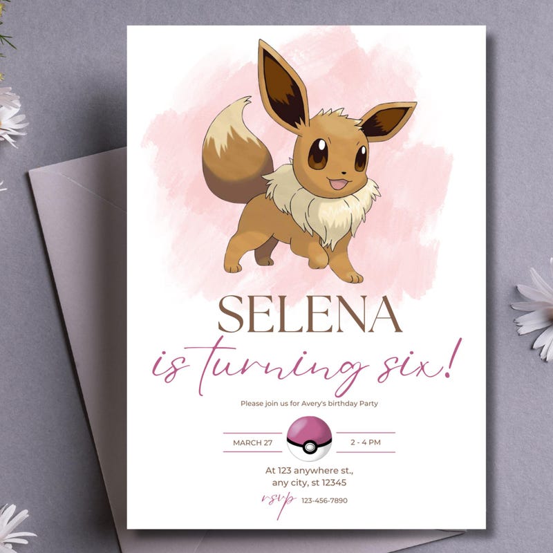 Eevee Party - Etsy
