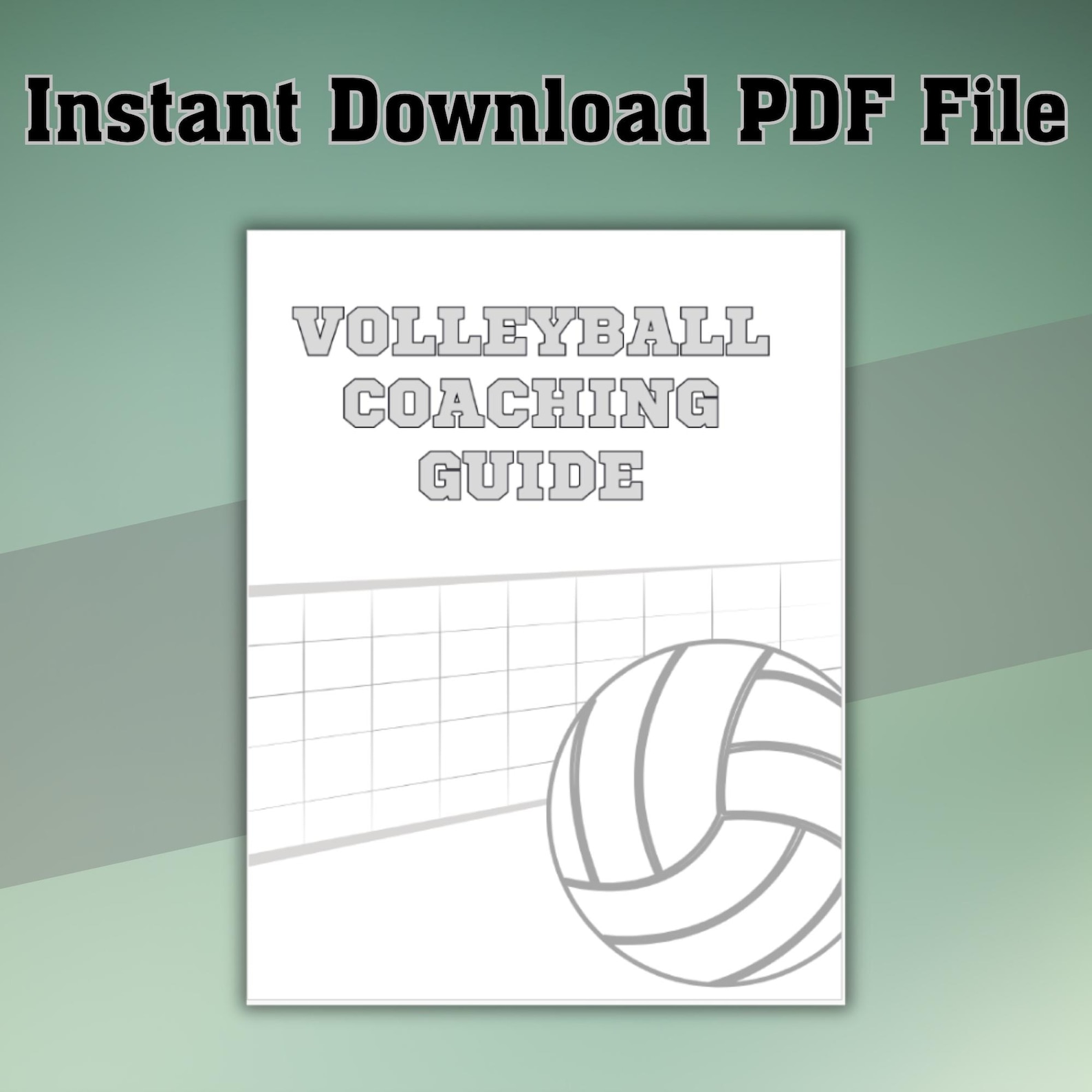 Printable Volleyball Coaching Guide – Practice & Game Day Binder ...