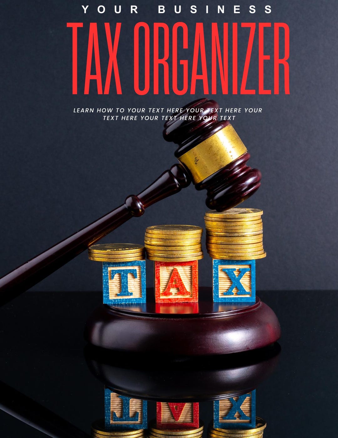 Tax Organizer Workbook, Financial Planner, Budget Book, Tax Record ...