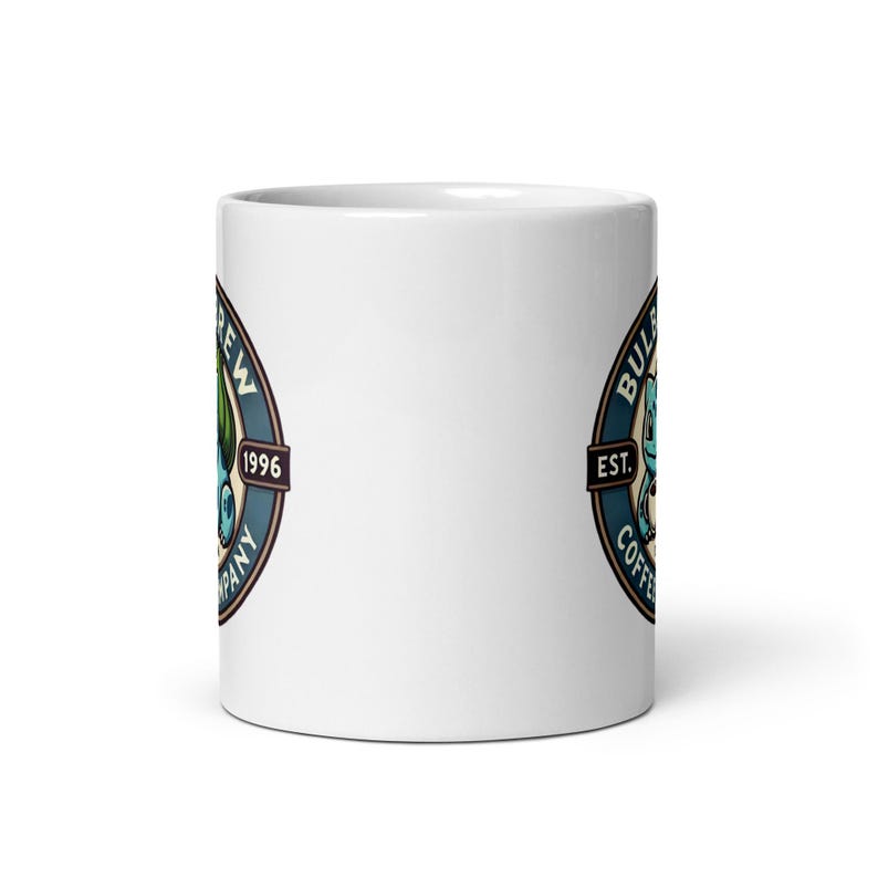 Bulba Brew Coffee Company Mug | Retro Gaming Gift | Funny Coffee Cup ...