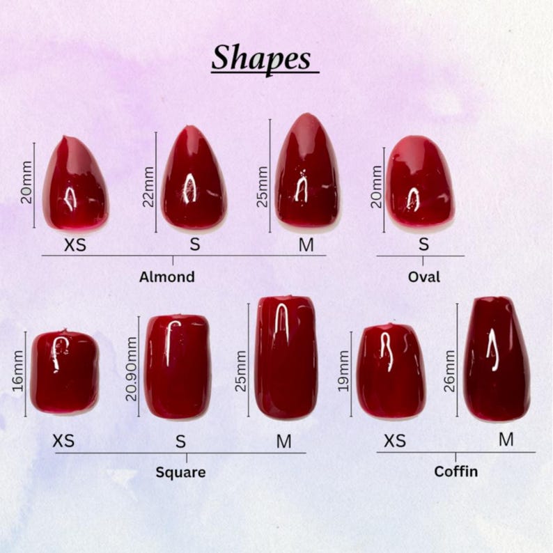 Blush Beating Heart Press-on Nails, Valentine, Short Square Nagel ...