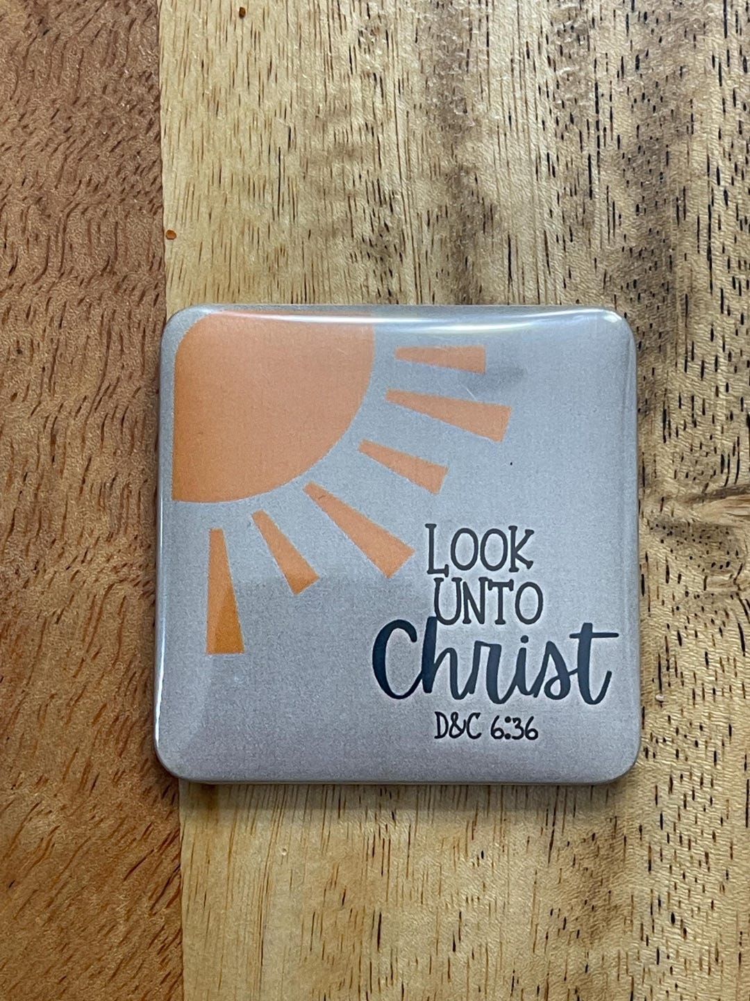 2025 LDS Youth Theme 2x2 Magnet | “look Unto Christ” | D&C 6:36 ...
