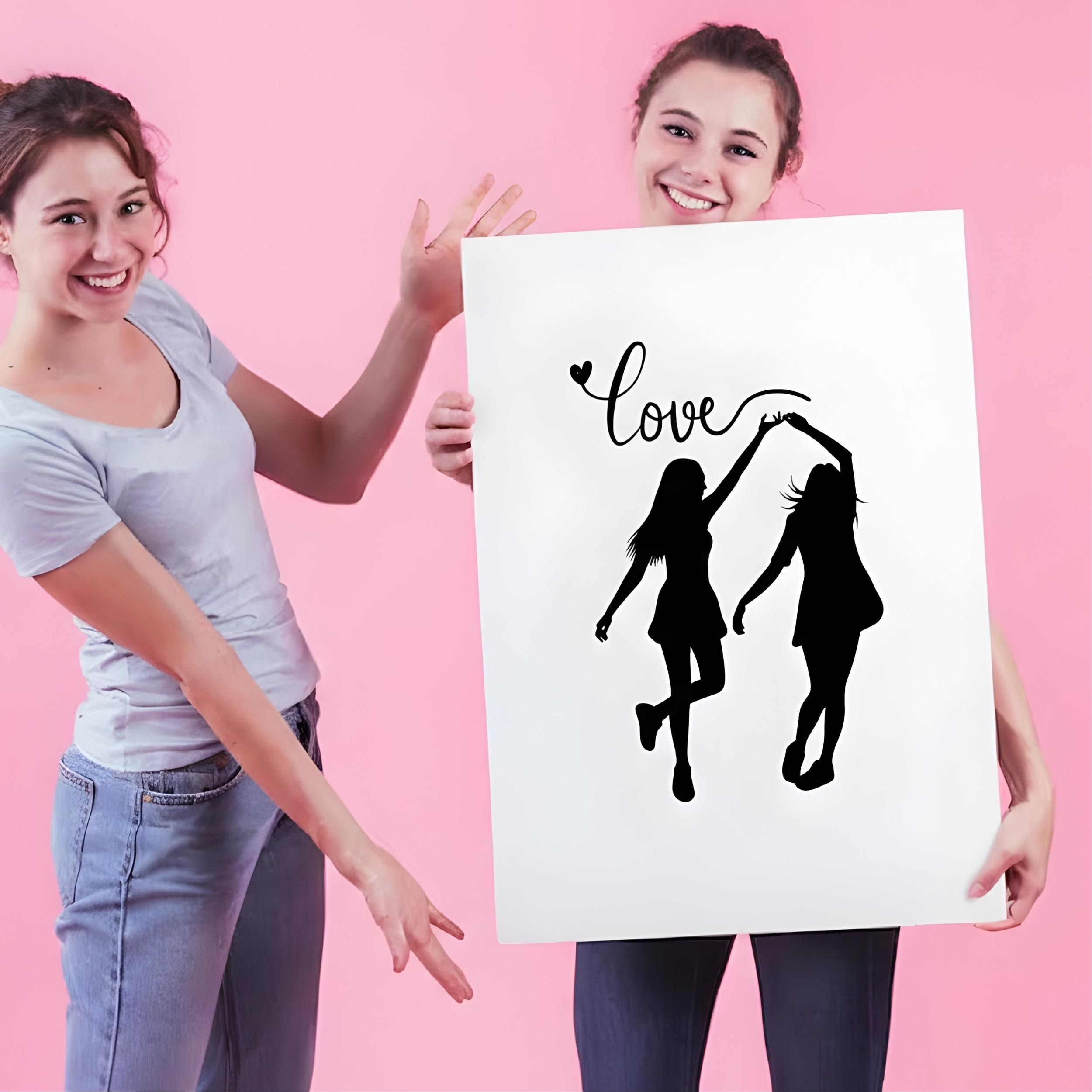 Friends SVG Bundle, Friendship Clipart (50 Files) (png, Pdf, Svg ...