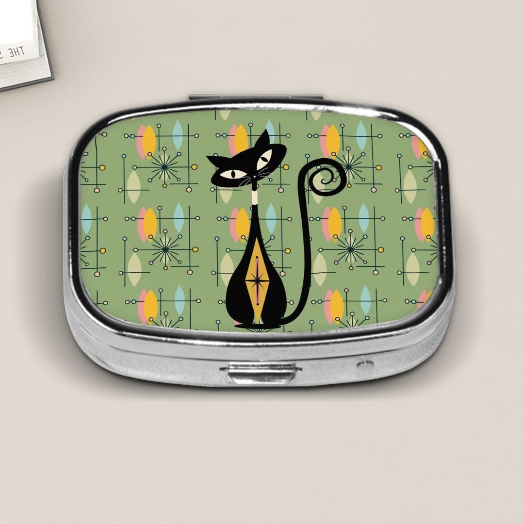 CAN'T FIND Square Small Pill Box - Etsy