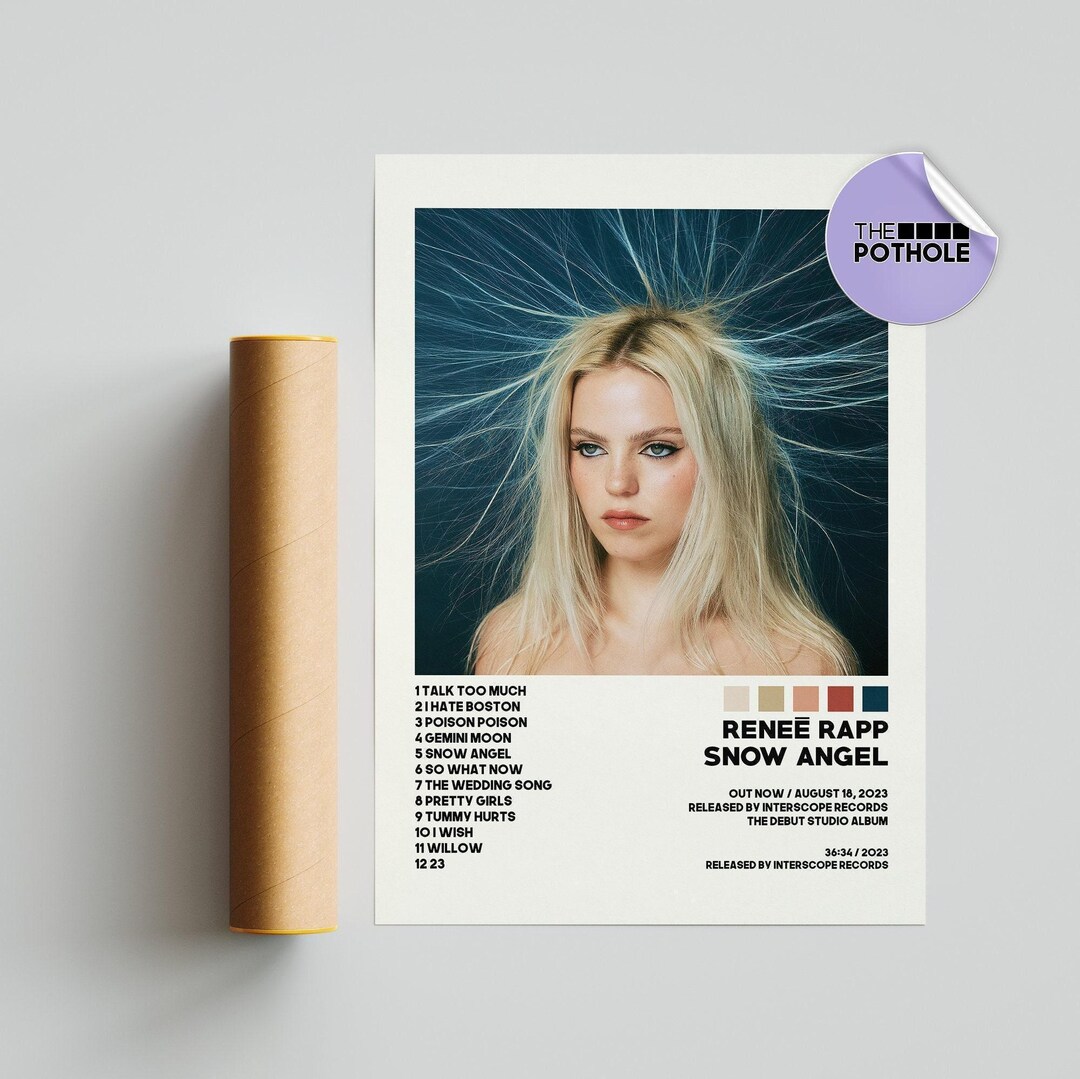 Reneé Rapp Posters / Snow Angel Poster / Album Cover Poster, Poster ...