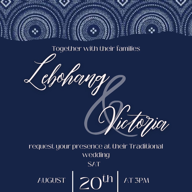 Lobola Invitation - Etsy