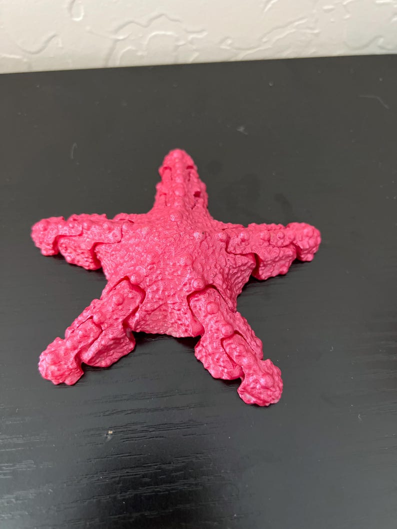 3D Printed Starfish - Etsy